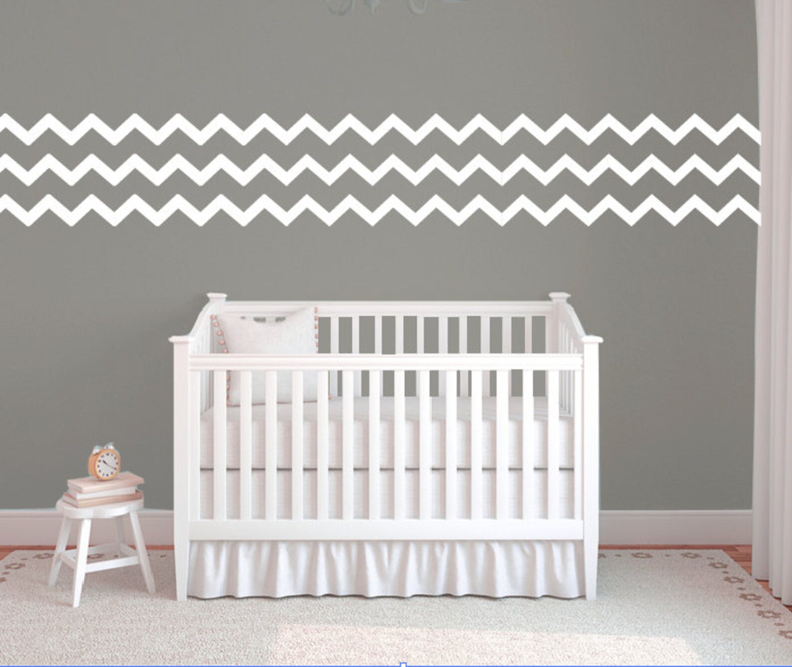 Chevron Wall Pattern Decal DB333 - Etsy