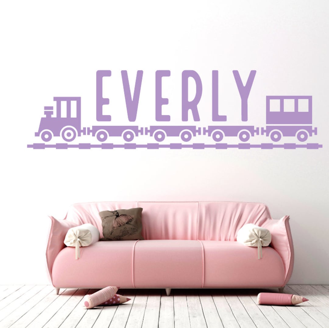 Train Birthday Decorations, Unique Train Gifts, Nursery Train Wall ...