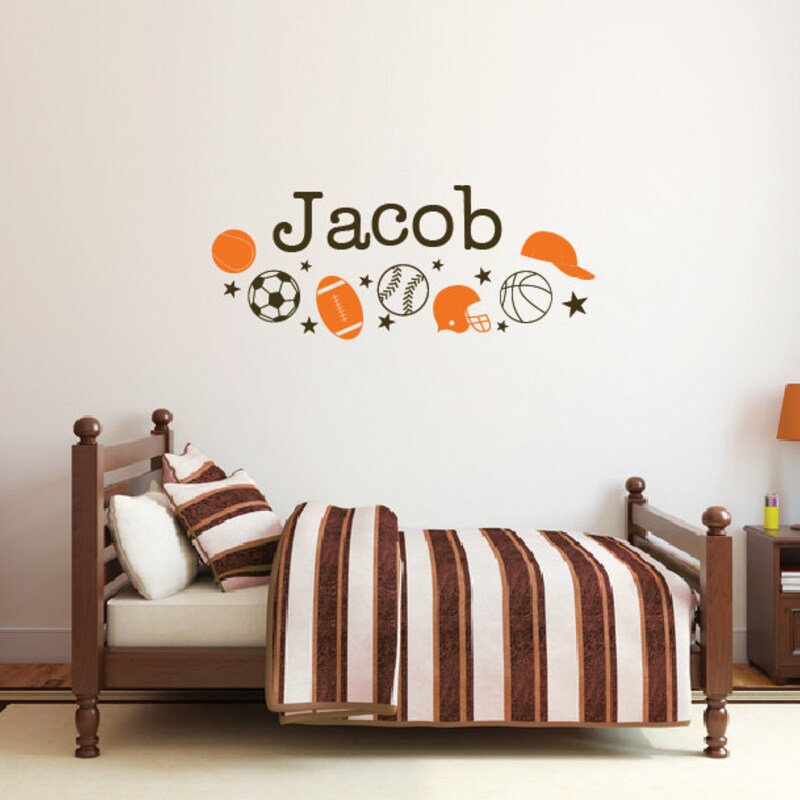 Sports Wall Decal - Etsy
