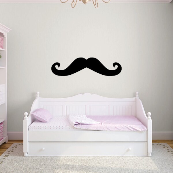 Mustache Decal - Etsy