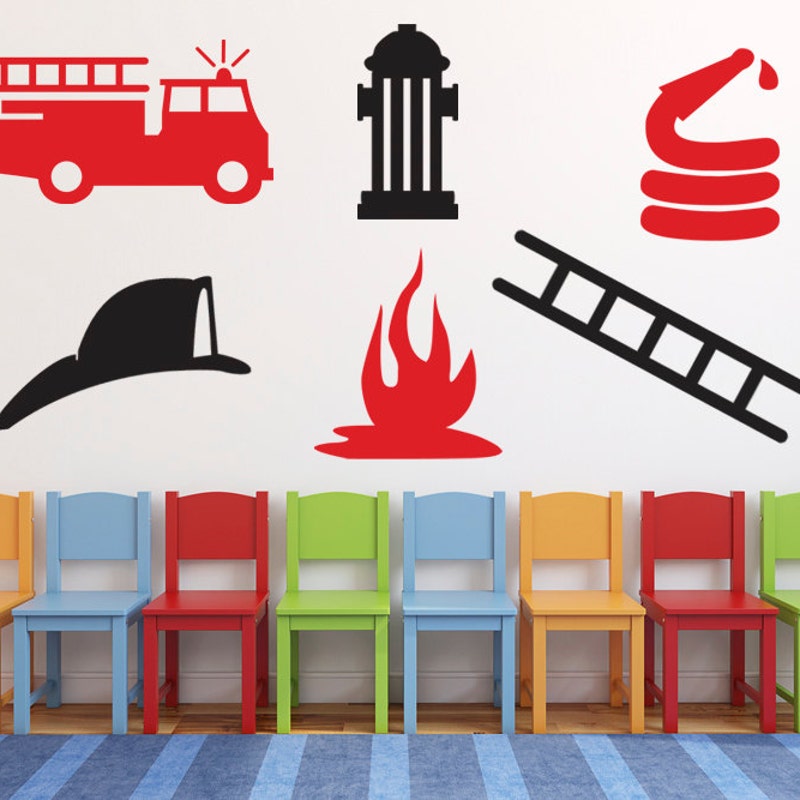 Custom Fireman Decal - Etsy