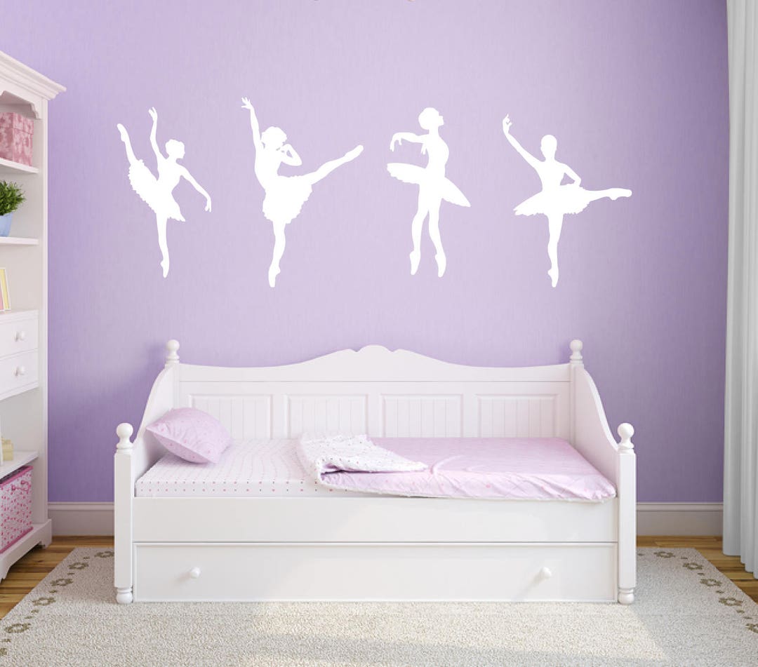 Ballerina Wall Decals Dance Wall Decals Ballerina Dancer - Etsy