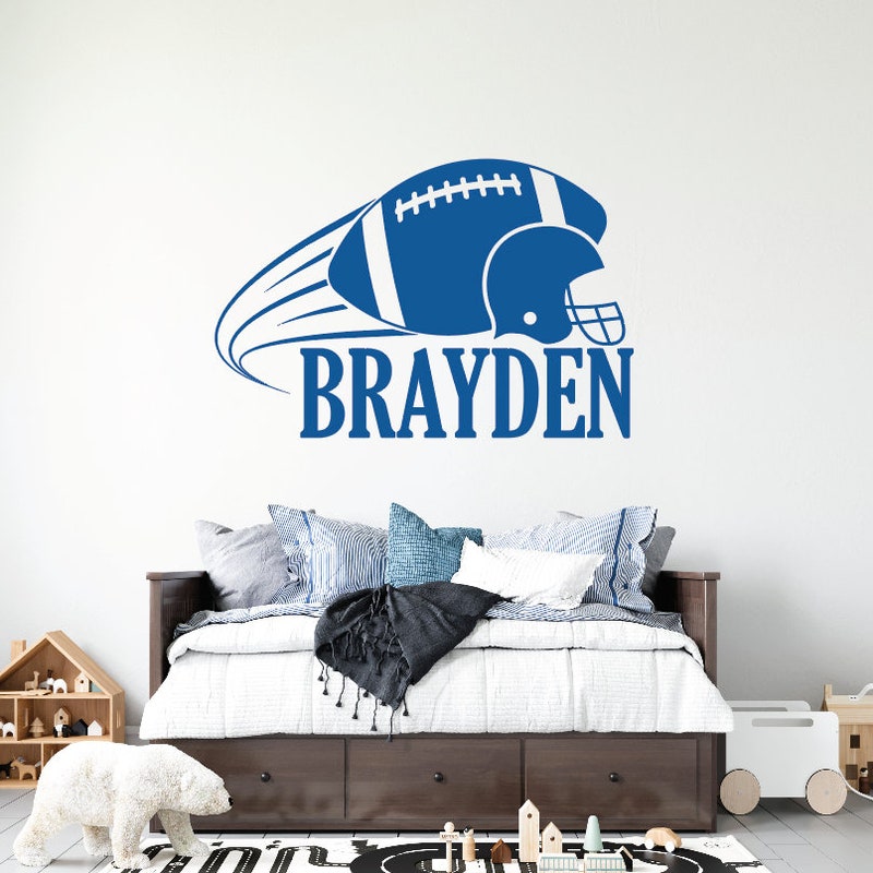 Football Wall Decals - Etsy