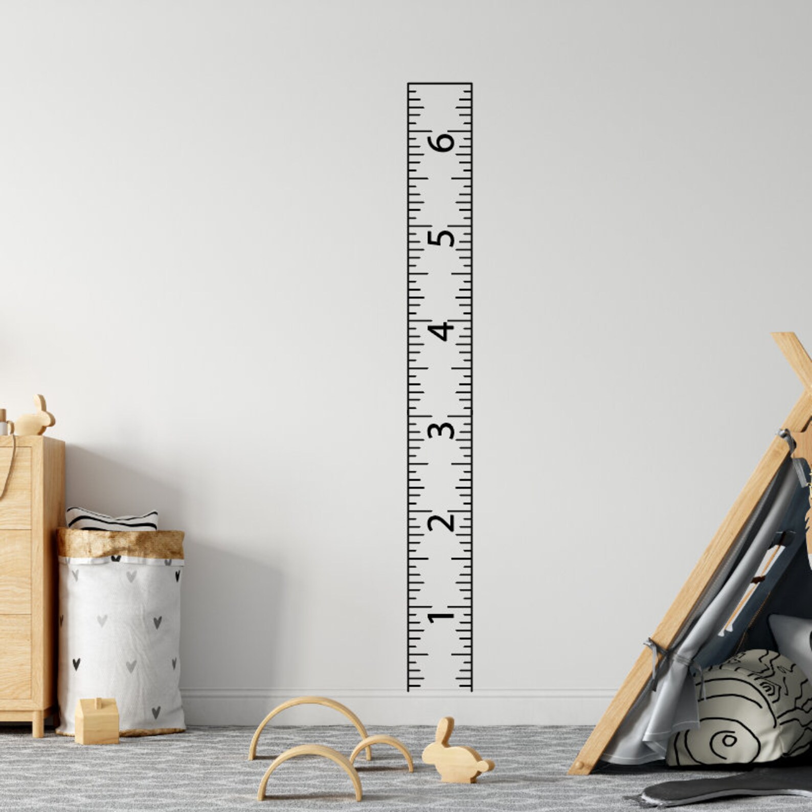 Kids Height Chart, Growth Chart Ruler, Wall Measuring Tape, Measurement ...