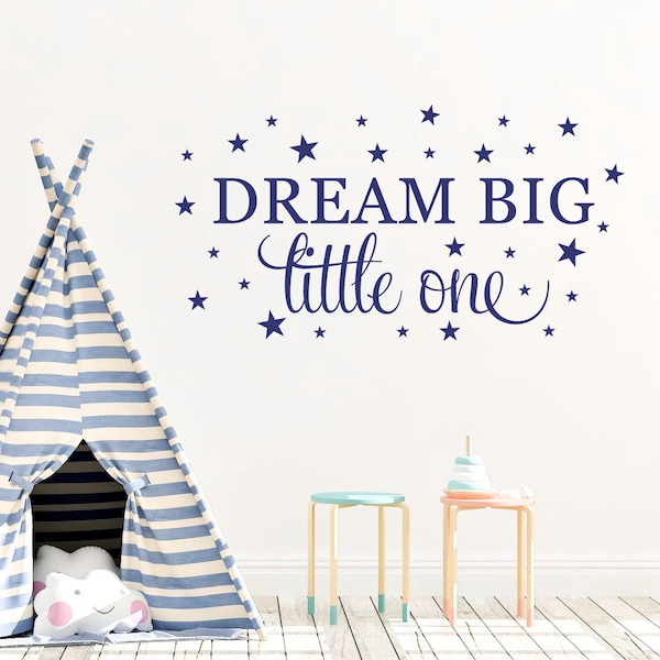 Dream Big Decal - Etsy