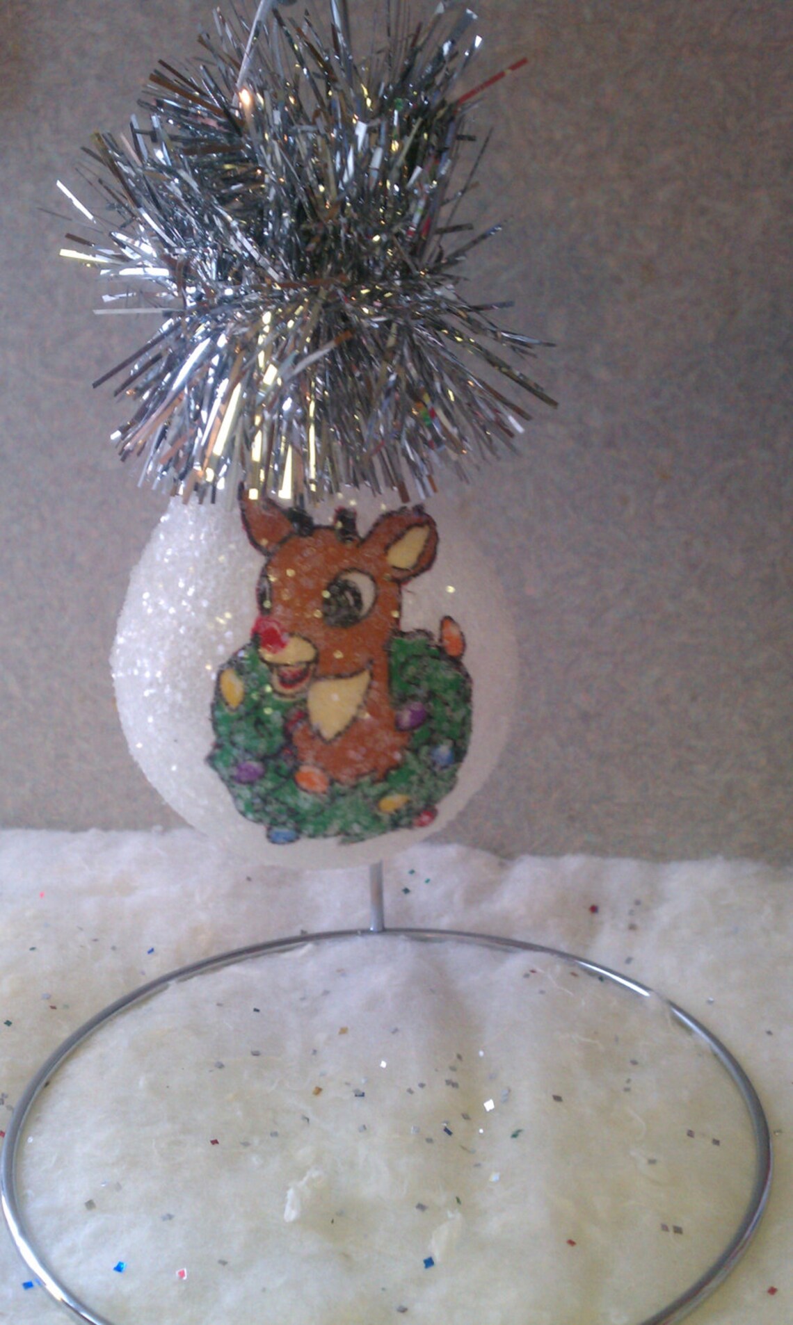 Rudolph the Red Nosed Reindeer Keepsake Lightbulb Ornament - Etsy