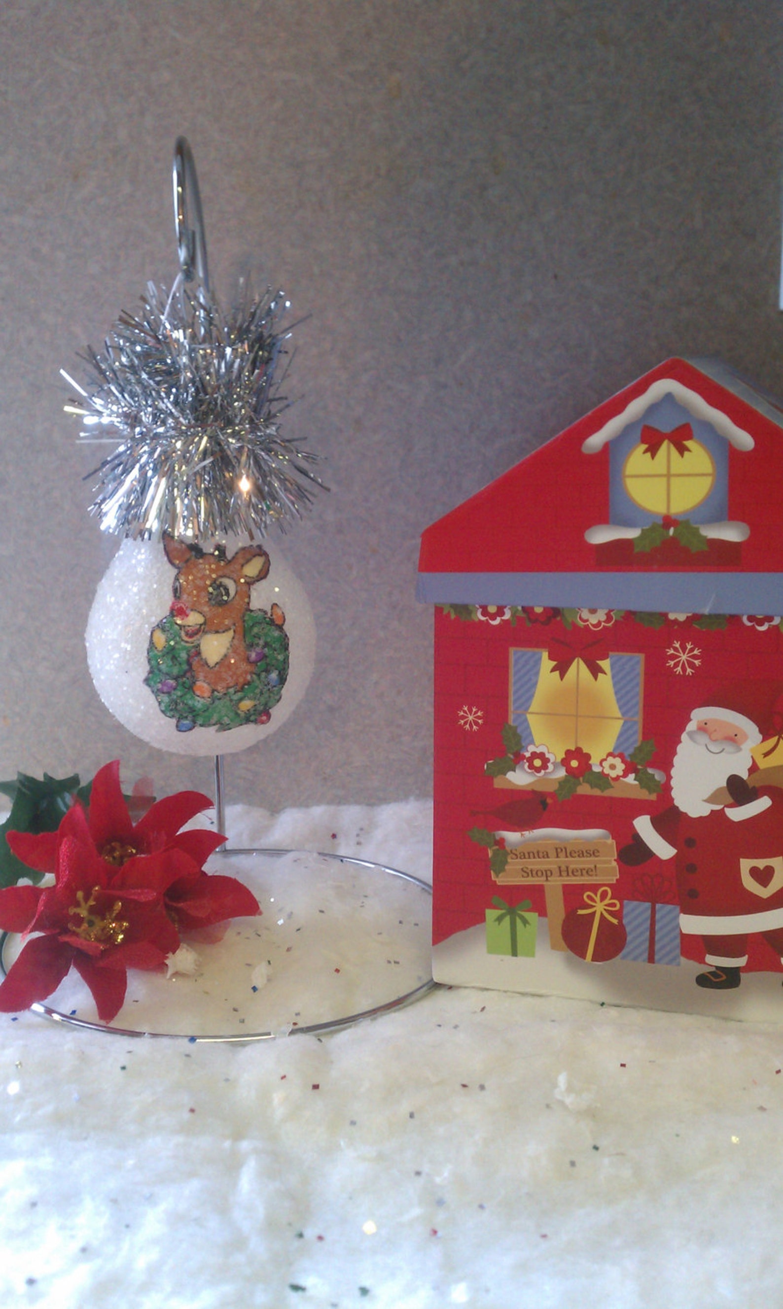 Rudolph the Red Nosed Reindeer Keepsake Lightbulb Ornament - Etsy