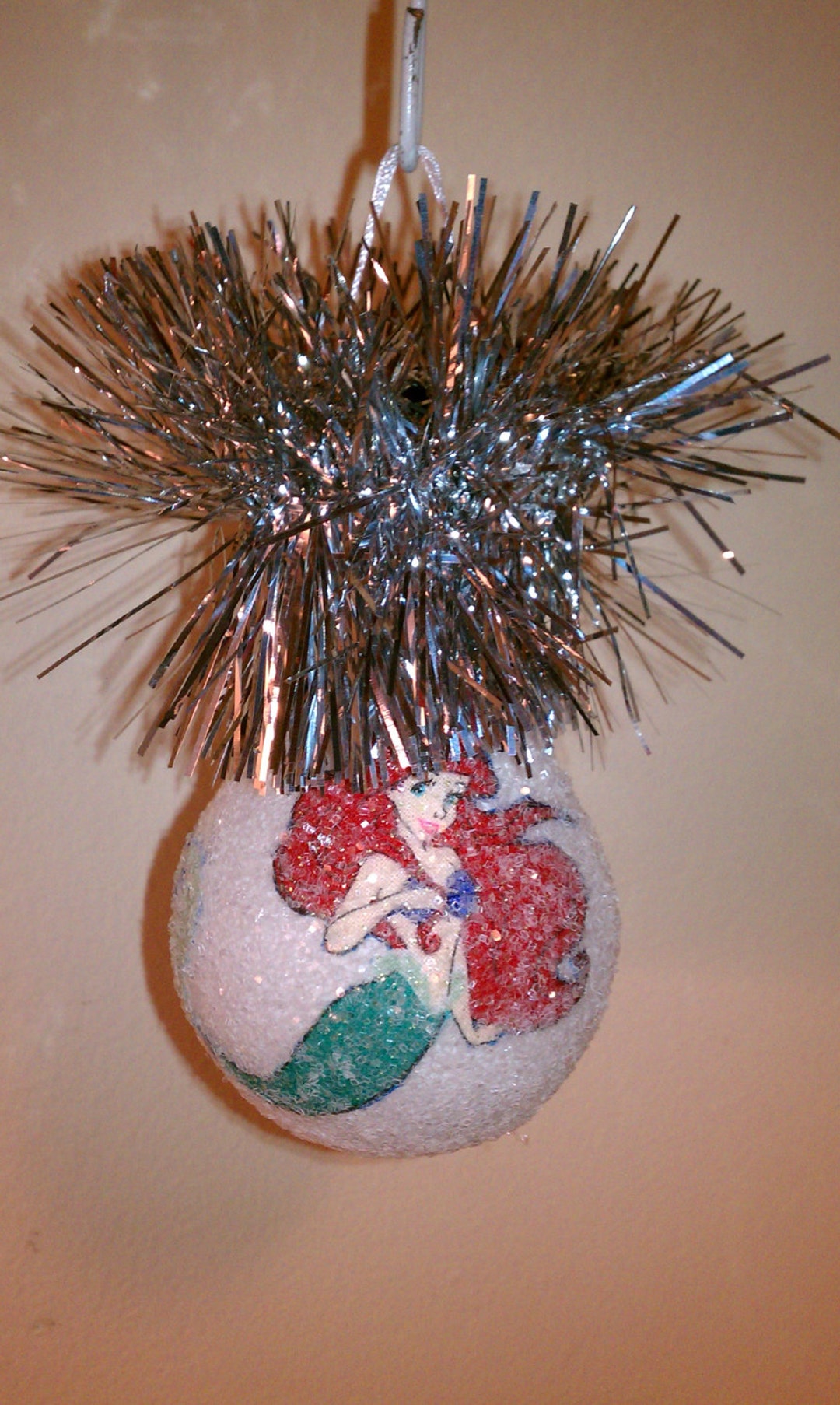 Little Mermaid Ariel Handmade Light Bulb Ornament - Etsy