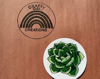 Succulent Sticker multiple Sizes Decal Mini Waterproof Vinyl Sticker ...
