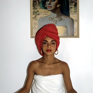 Sade Adu In Bed In Towel Photo Print Portrait High Resolution Etsy