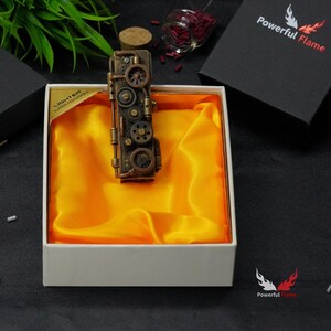 Handmade Steampunk Lighter – Vintage Pipe Fire Gift for Him - Etsy