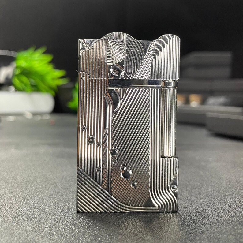 Sanji Gold Torch Lighter – Luxury Anime Collectible, Refillable Vintage ...