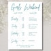 Girls Weekend Itinerary Template Blue Travel Itinerary Weekend Vacation ...