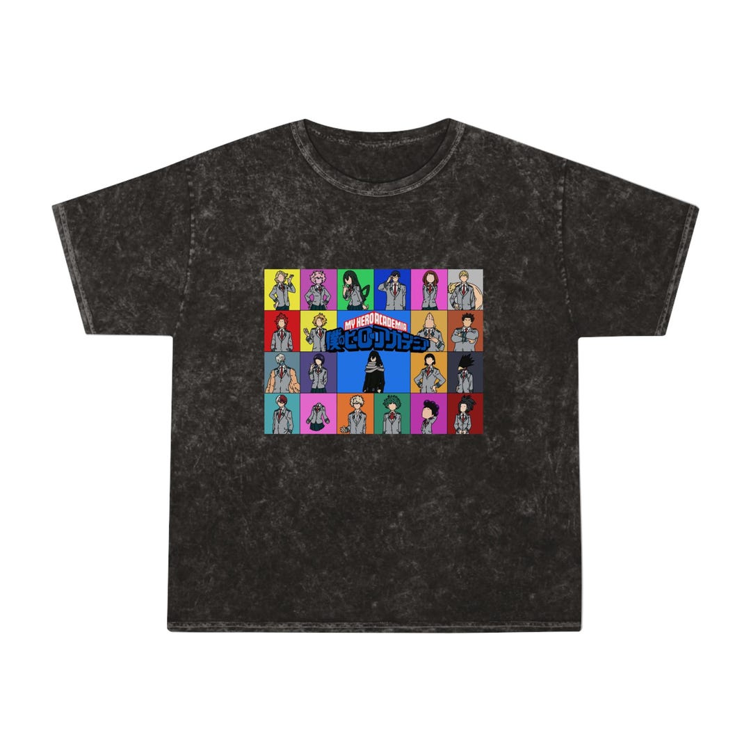 Class 1A School Uniform Mineral Wash T-shirt - Etsy