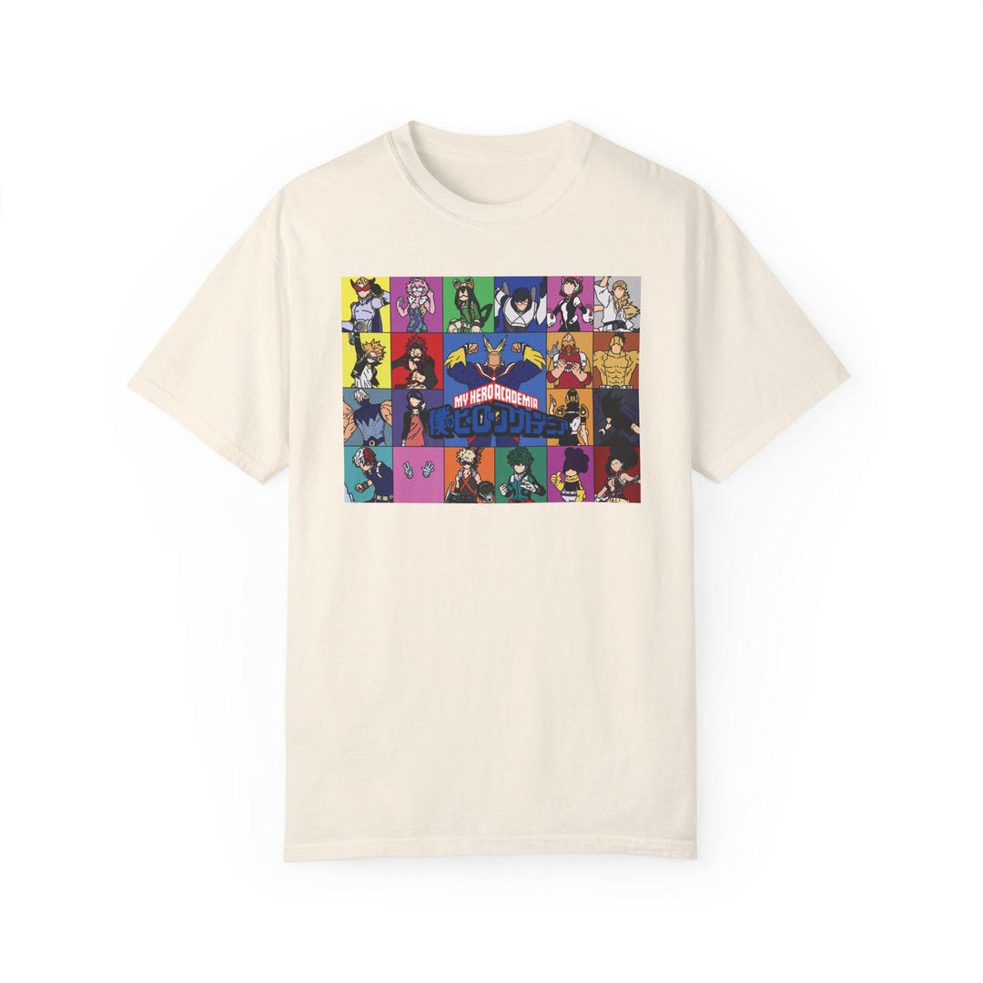 Class 1A Hero Outfit Garment-dyed T-shirt - Etsy
