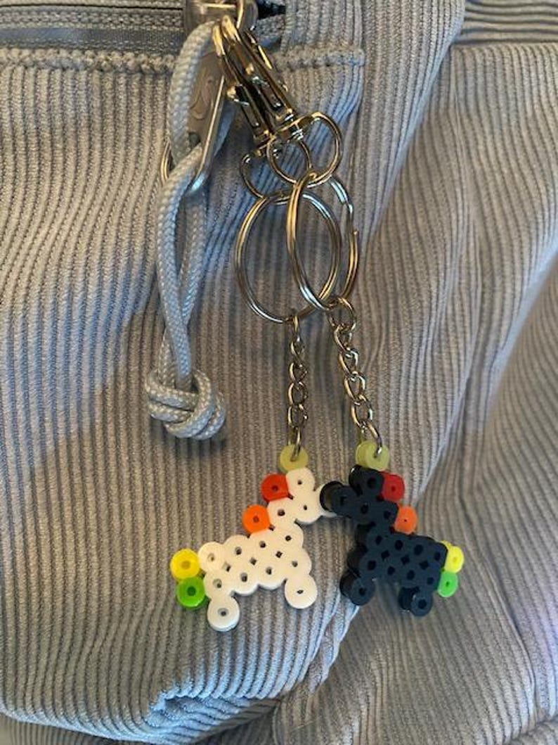 Perler Bead Keychains - Etsy