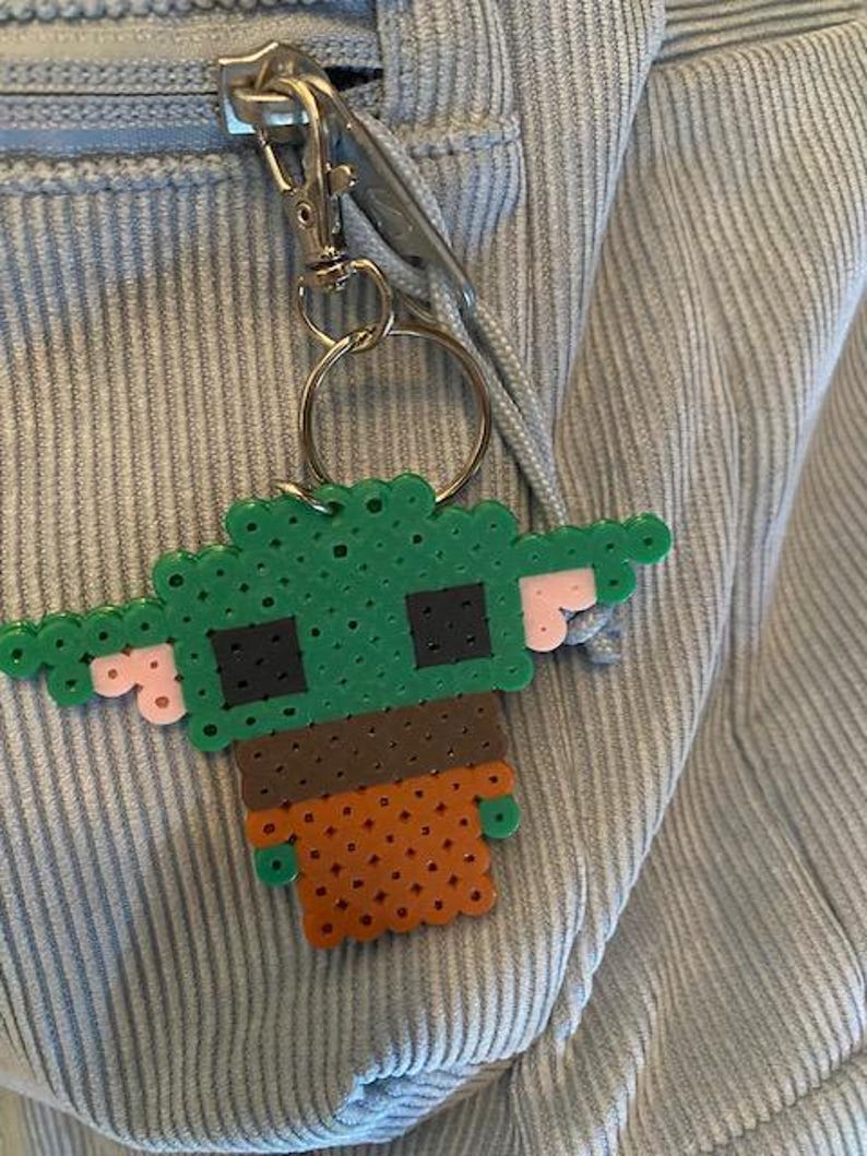 Perler Bead Keychains - Etsy