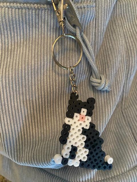 Perler Bead Keychains - Etsy