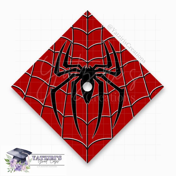 Spiderman Graduation Cap Topper - Etsy