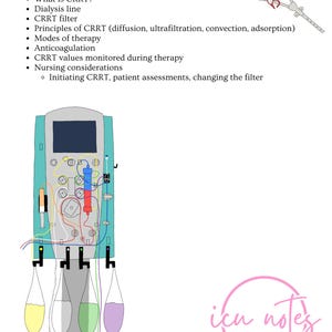 CRRT Complete Nursing Guide - Etsy