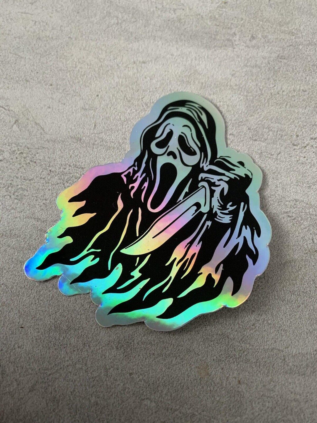 Ghost Face Scream Decal Sticker Scary Movie Halloween / Fall Waterproof ...