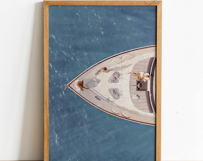 Luxury Yacht Digital Print, Photography Prints, Luxuriy Boat Print ...