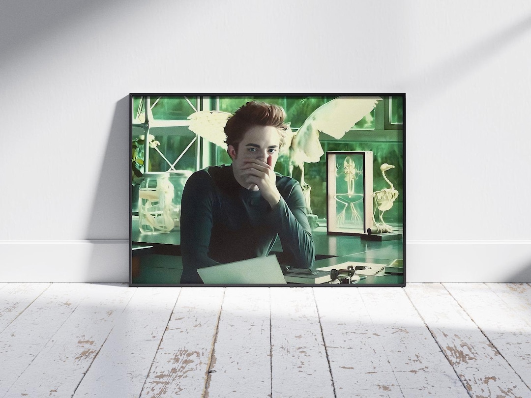 Funny Bathroom Poster, Edward Smell Stinky Face Digital Print, Bathroom ...