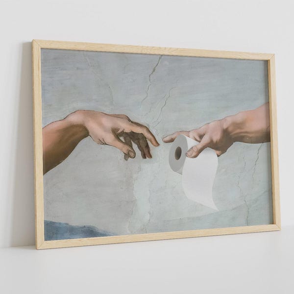 Funny Art Print - Etsy