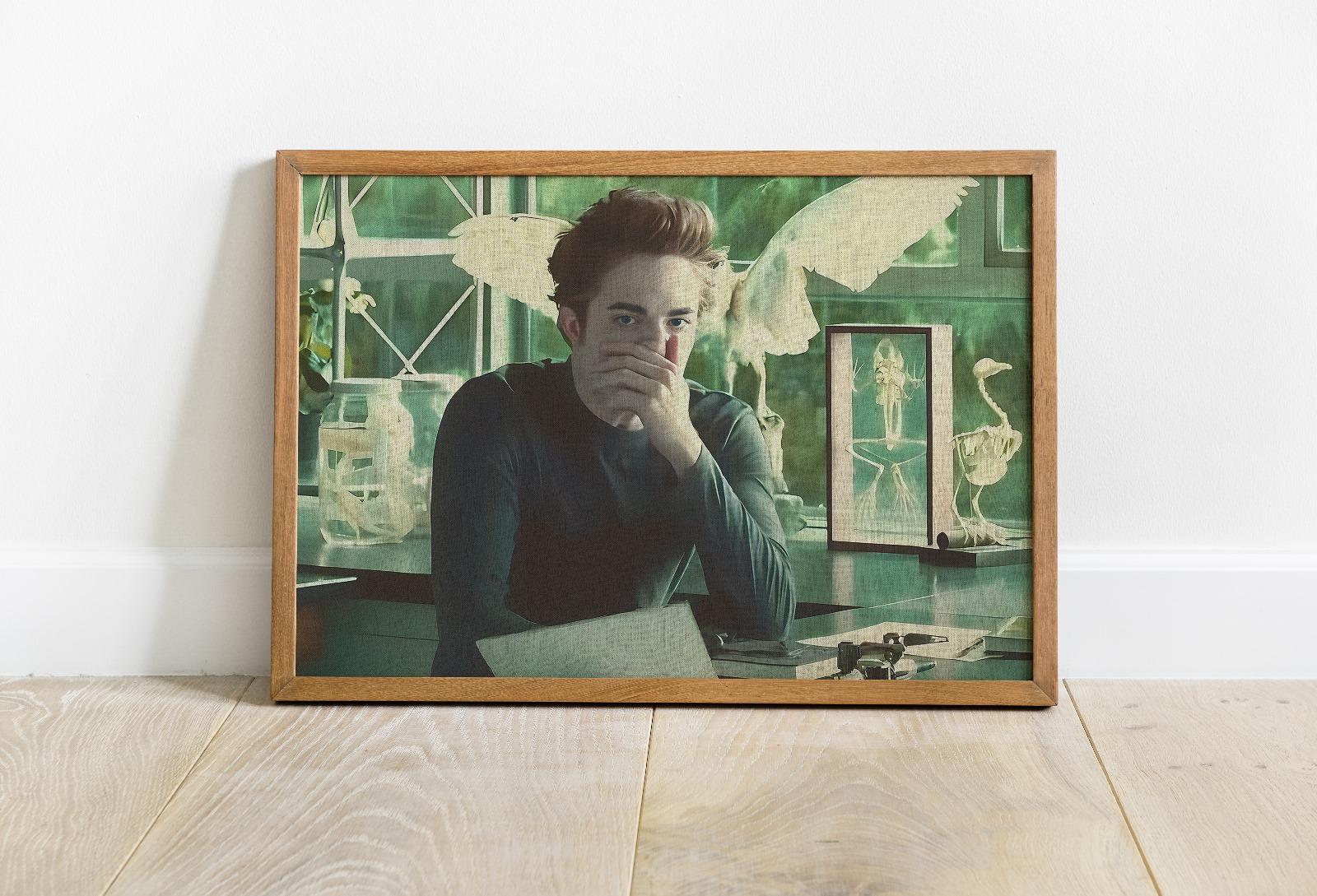 Funny Bathroom Poster, Edward Smell Stinky Face Digital Print, Bathroom ...