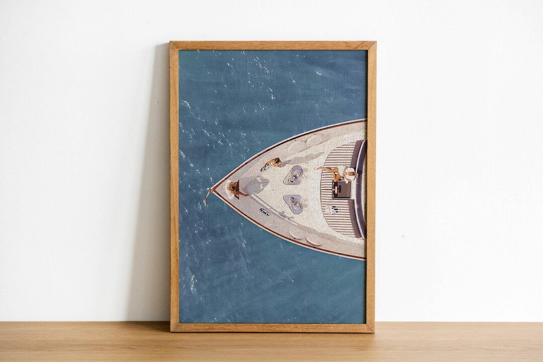 Luxury Yacht Digital Print, Photography Prints, Luxuriy Boat Print ...