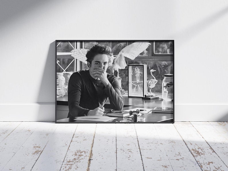 Funny Bathroom Poster, Edward Smell Stinky Face Digital Print, Bathroom ...