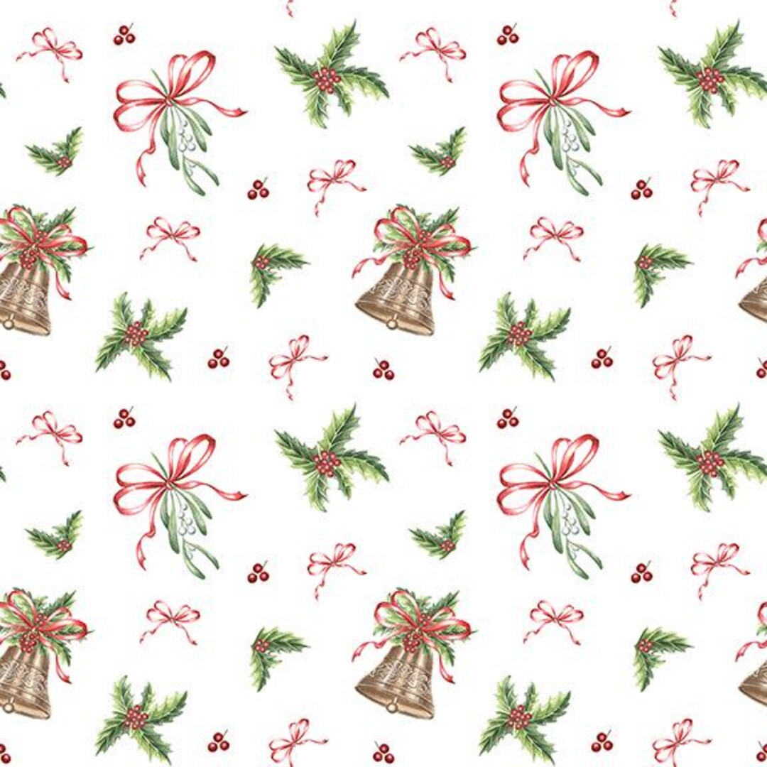 Christmas Candy Cane Stripes and Bows Seamless Pattern, Seamless ...