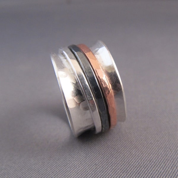 Silver Copper Ring - Etsy