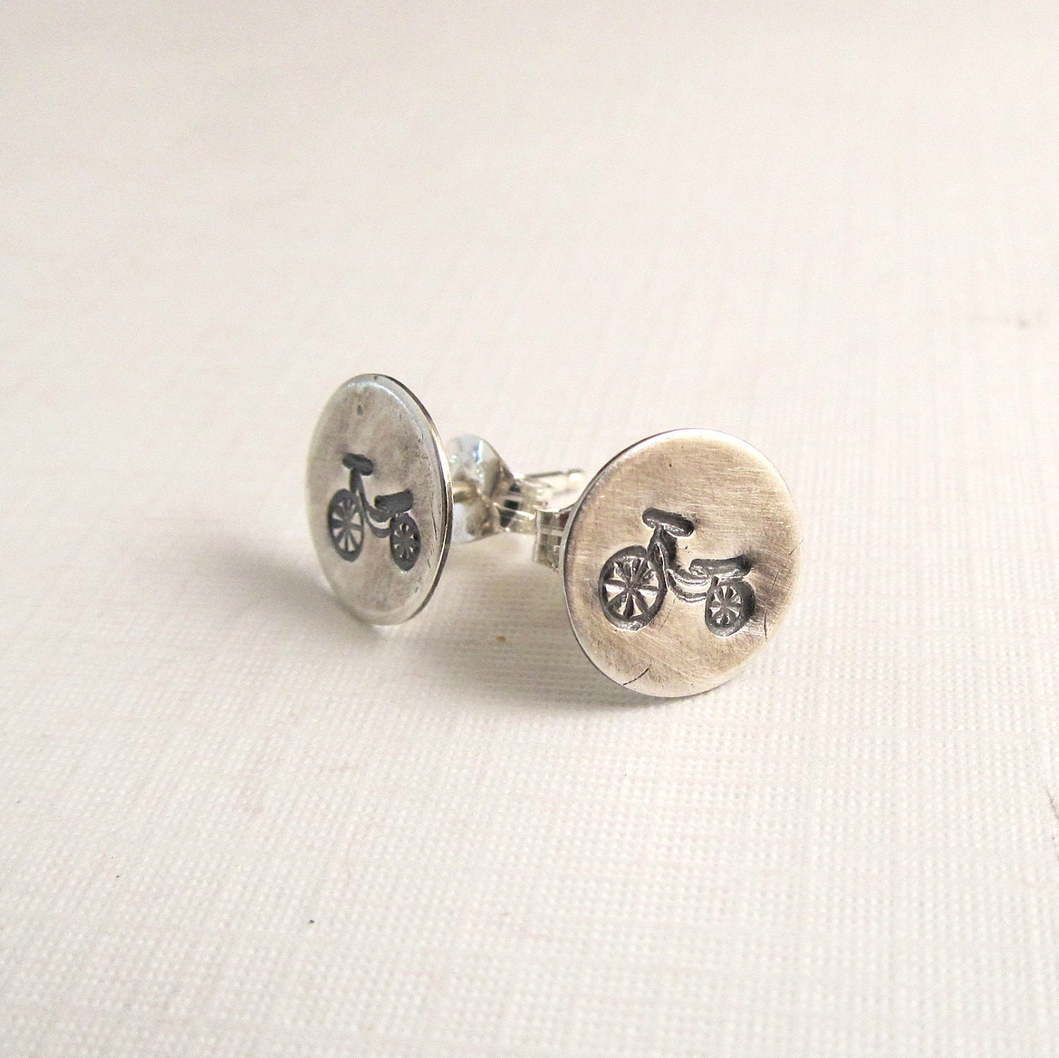 Bicycle Earrings Bicycle Jewelry Biker Earrings retro | Etsy