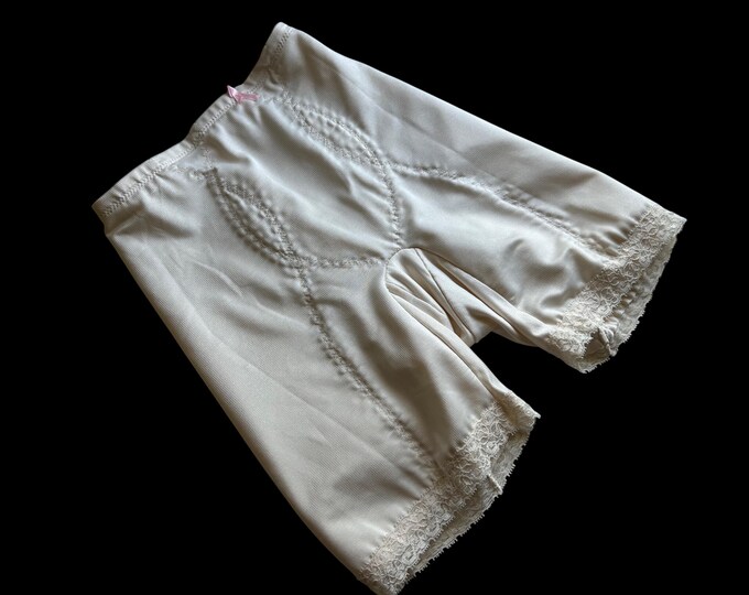 Vintage Girdle Long Leg Panty // Playtex Garters Shapewear Lingerie ...