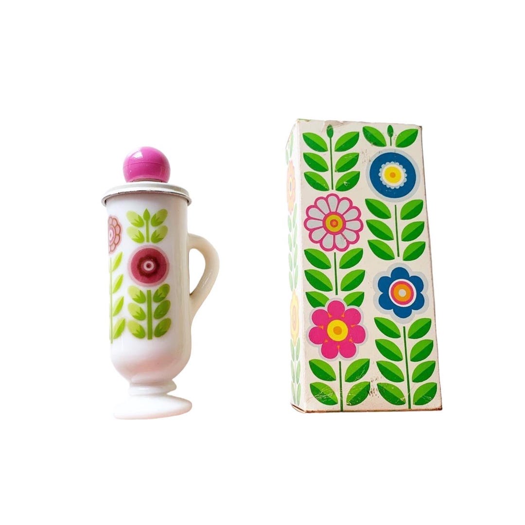 Vintage Avon Jar // Original Mod Daisy Box // Retro Home Decor Display ...