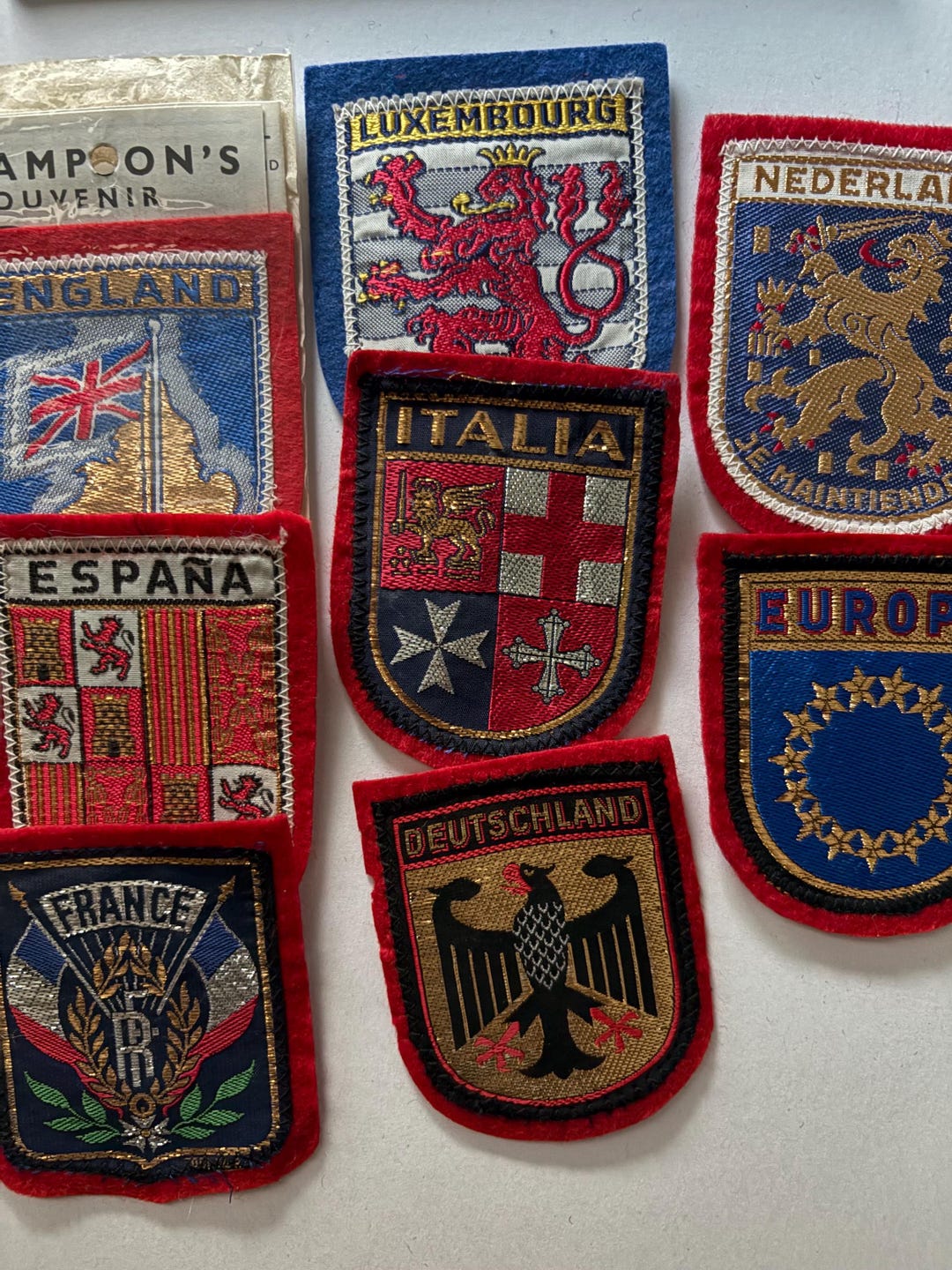 Vintage European Travel Patch: Sampson's Souvenirs (1960s ...