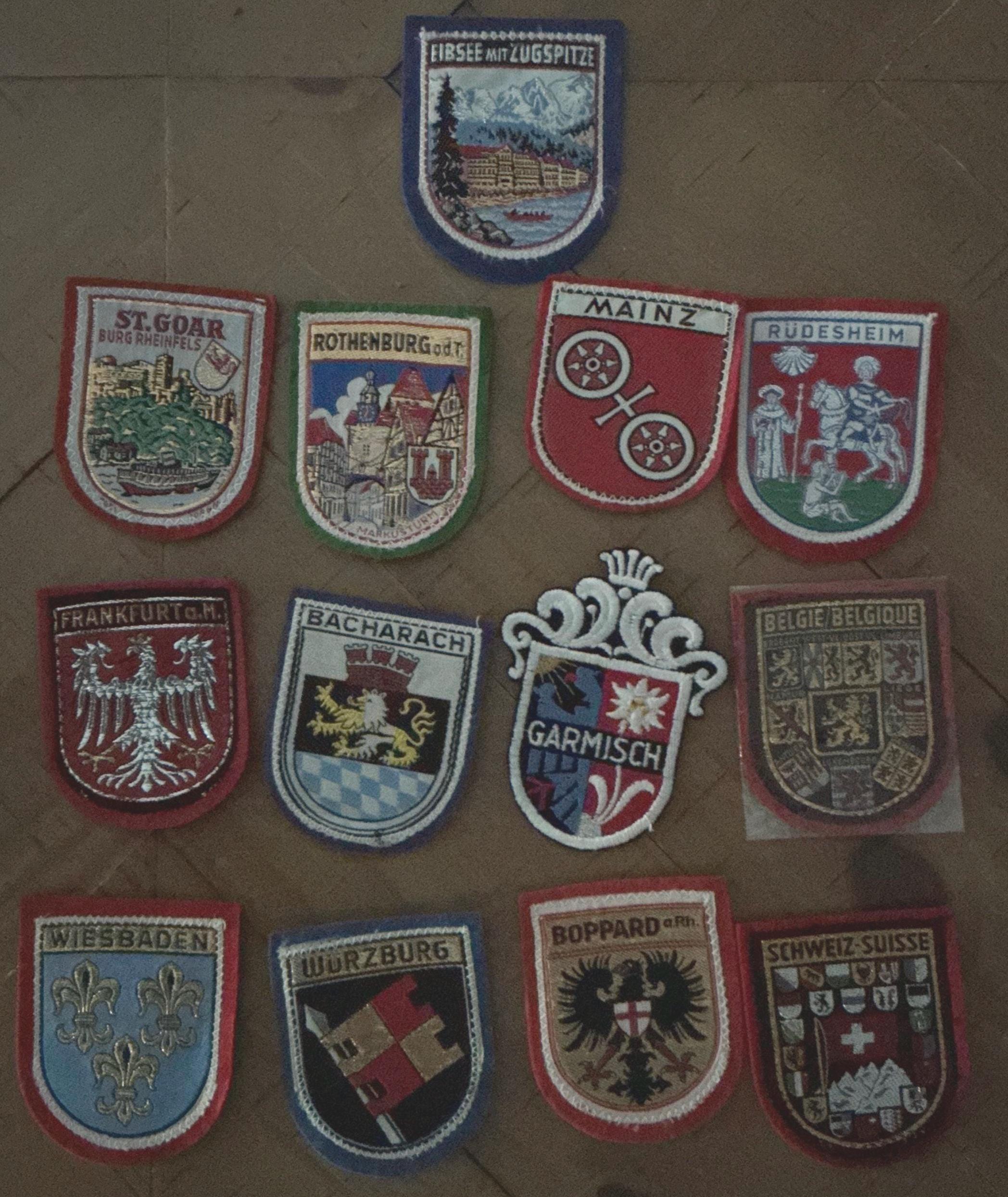 Vintage European Travel Patch: Sampson's Souvenirs (1960s ...
