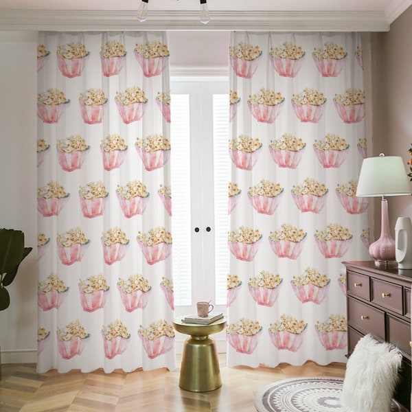 Watercolor Candy Land Shower Curtain, Girl, Teen, Dorm Bathroom Decor ...