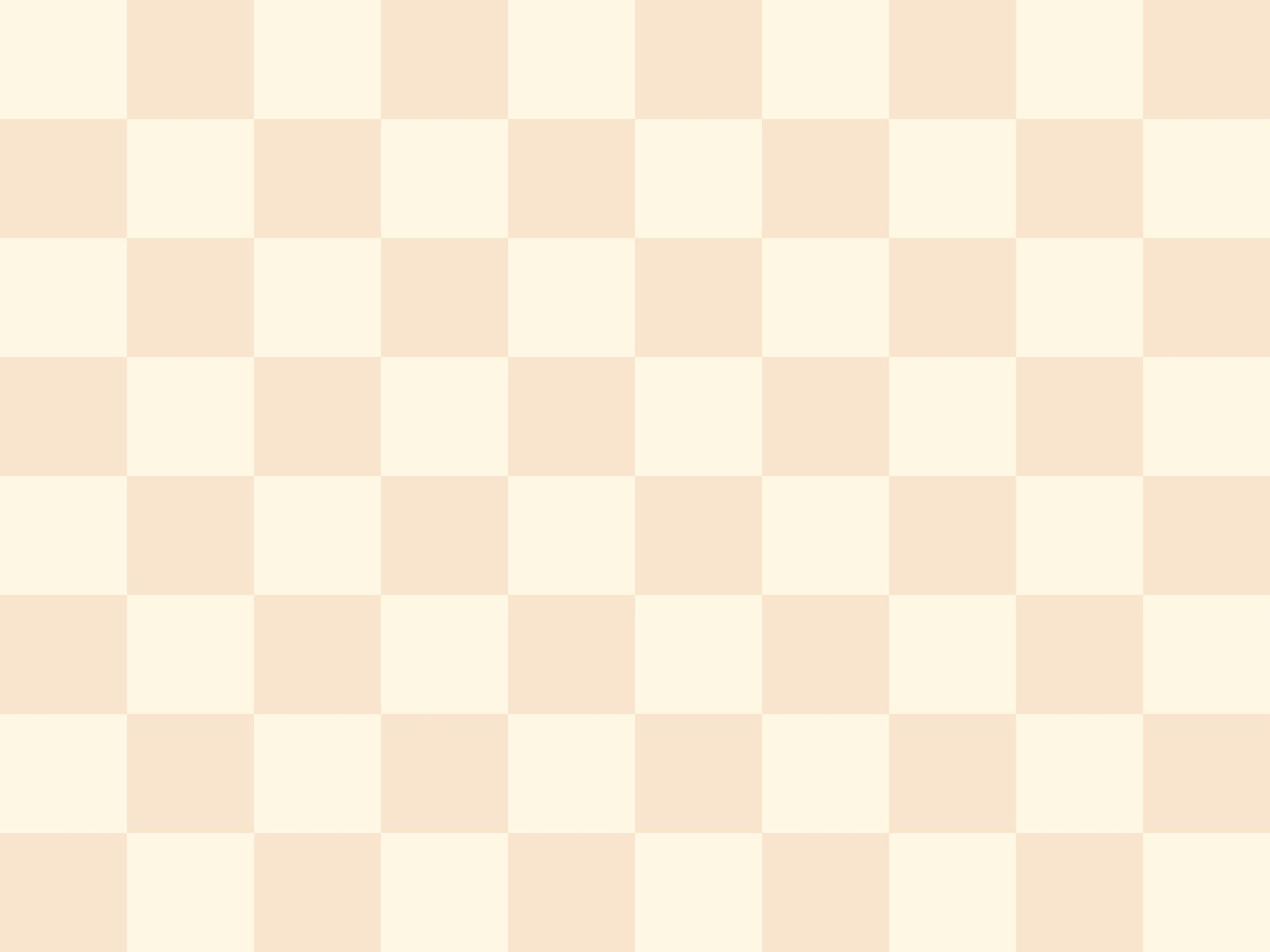 Trendy Checkered Desktop Wallpaper Neutral Beige With Calendar - Etsy
