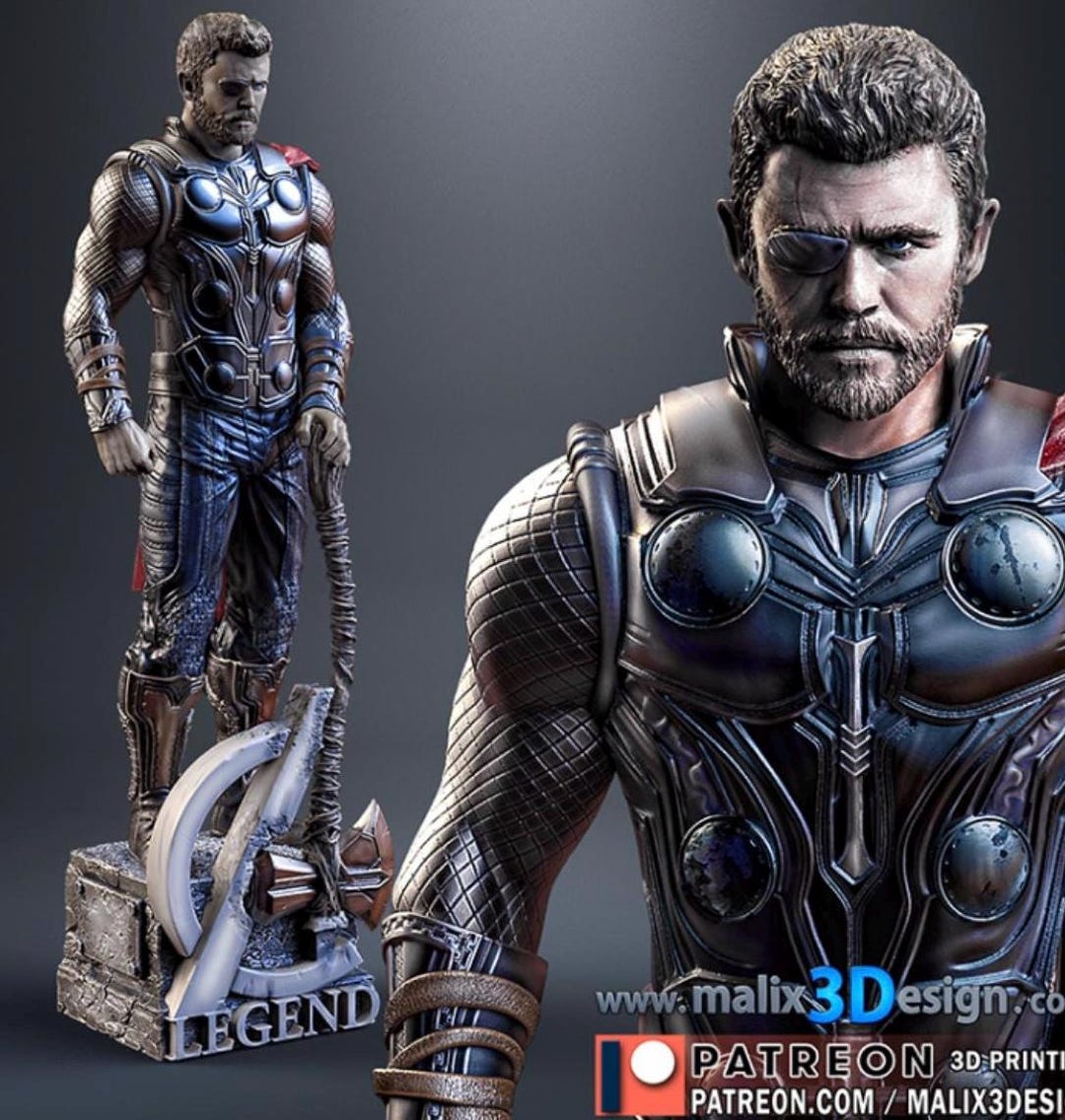 Thor Avenger Stl Files for 3d Printing - Etsy