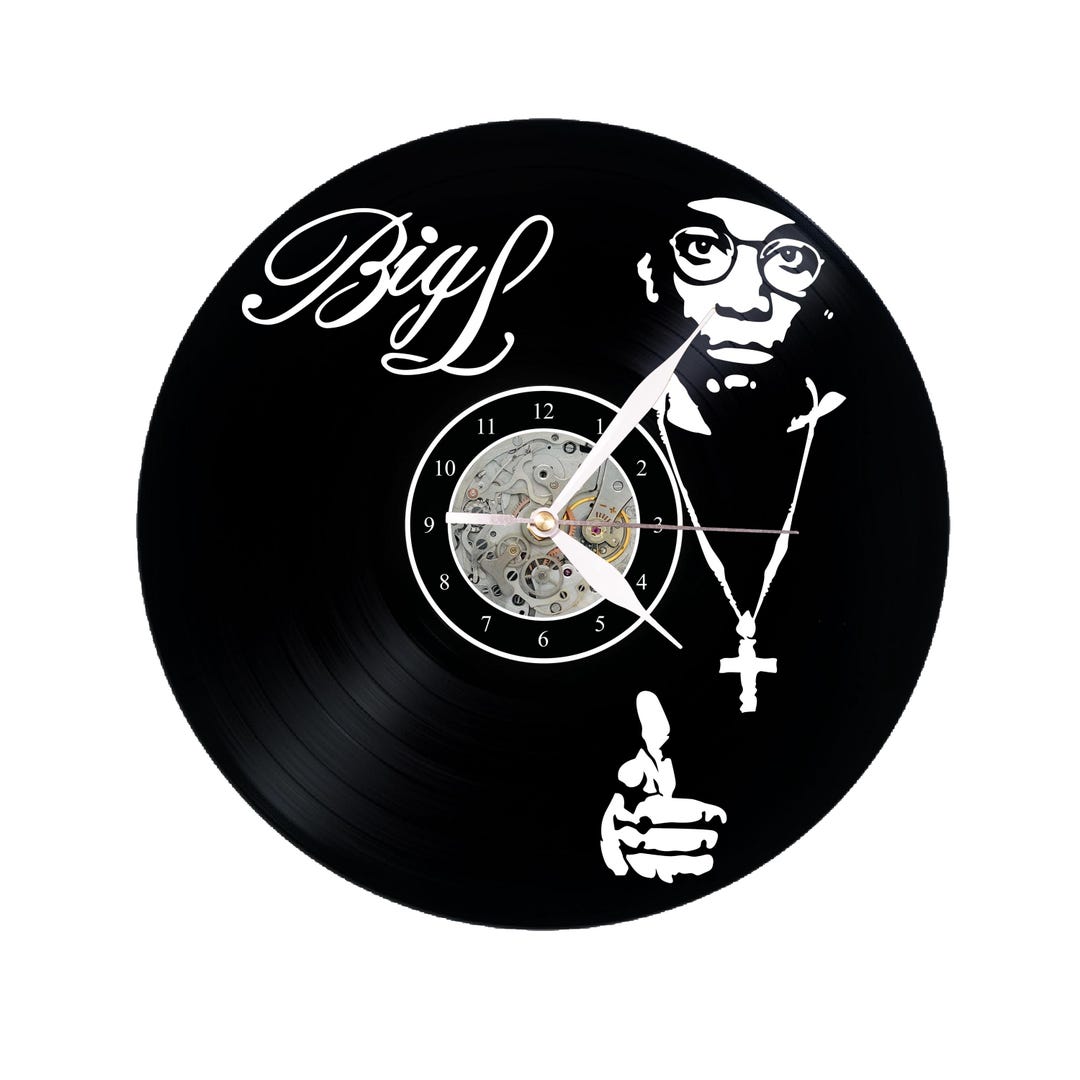 Big L Vinyl Record Wall Clock Hip Hop Legend Gift Idea 90s Rap Decor - Etsy