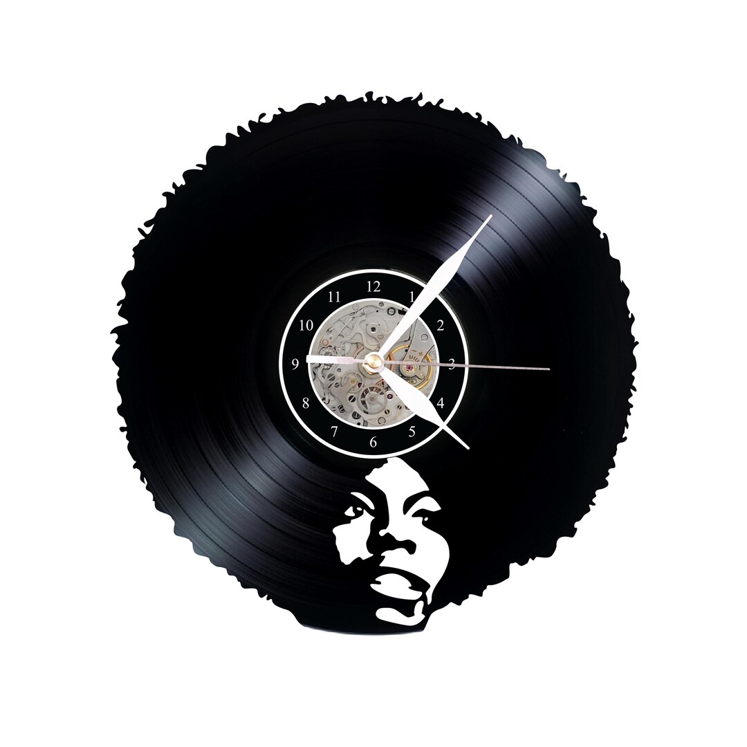 Nina Simone Vinyl Record Wall Clock Jazz Music Fan Gift Soul Music ...