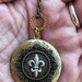 Sparkle Vampire Fan Locket With Fleur De Lis Gift for Women New Version ...