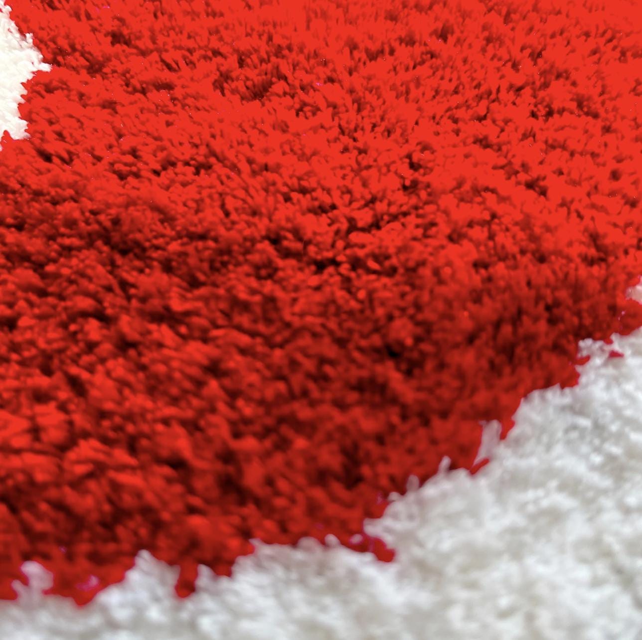 Tufted Anime Red Cloud Rug, Japanese Handmade Bedroom Decor, Trendy Y2K ...