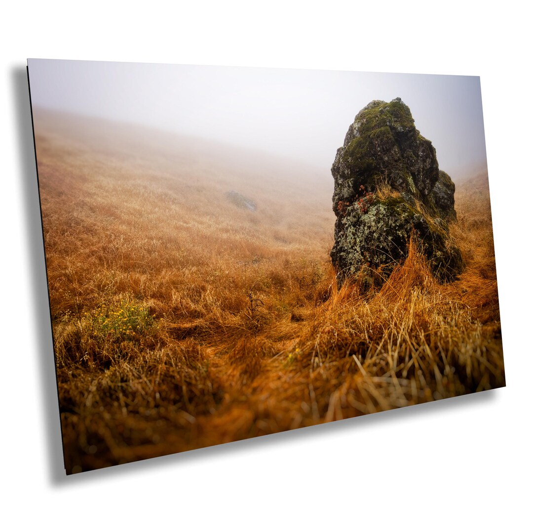 Mount Tamalpais Fog Print – California Landscape Wall Art - Etsy