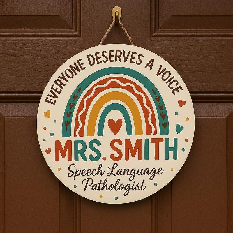 Speech Room Sign - Etsy