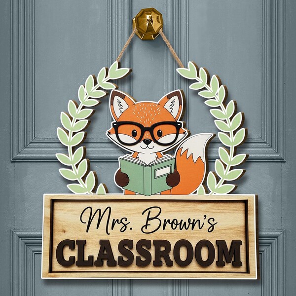 Wooden Fox - Etsy
