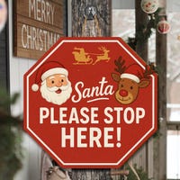 Santa Key Plaque - Etsy