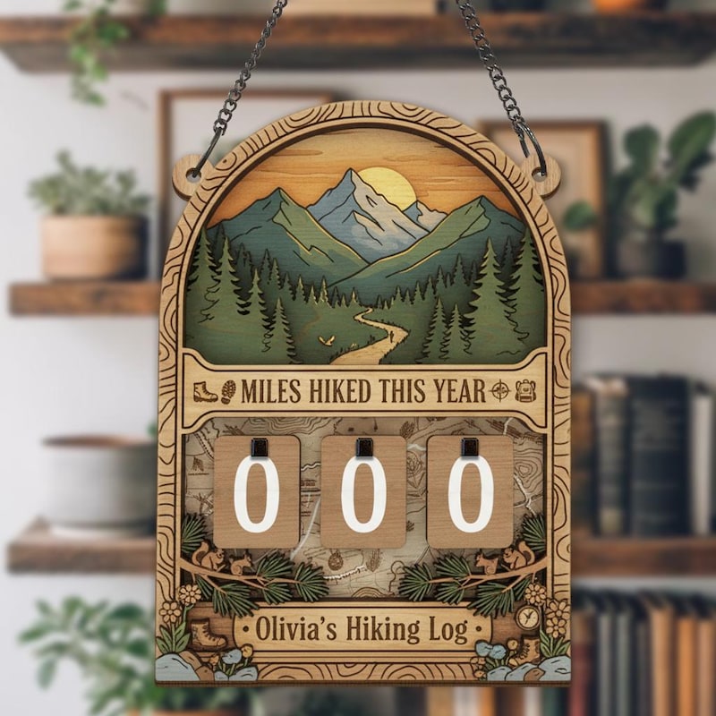 Walking Tracker Sign - Etsy UK